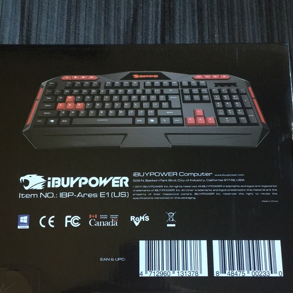 iBuyPower | Computers, Laptops & Parts | Computer Keyboard | Poshmark